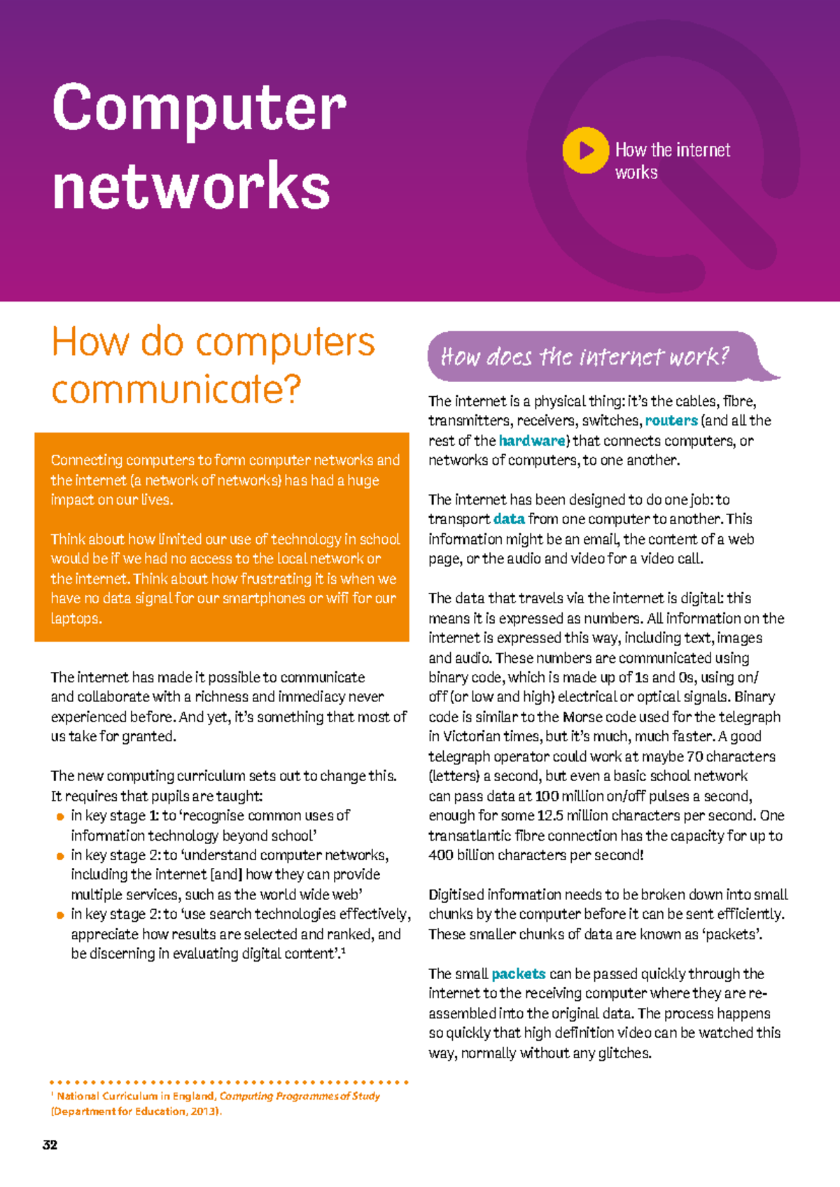 QuickStart Computing: Understanding Computer Networks and the Internet ...