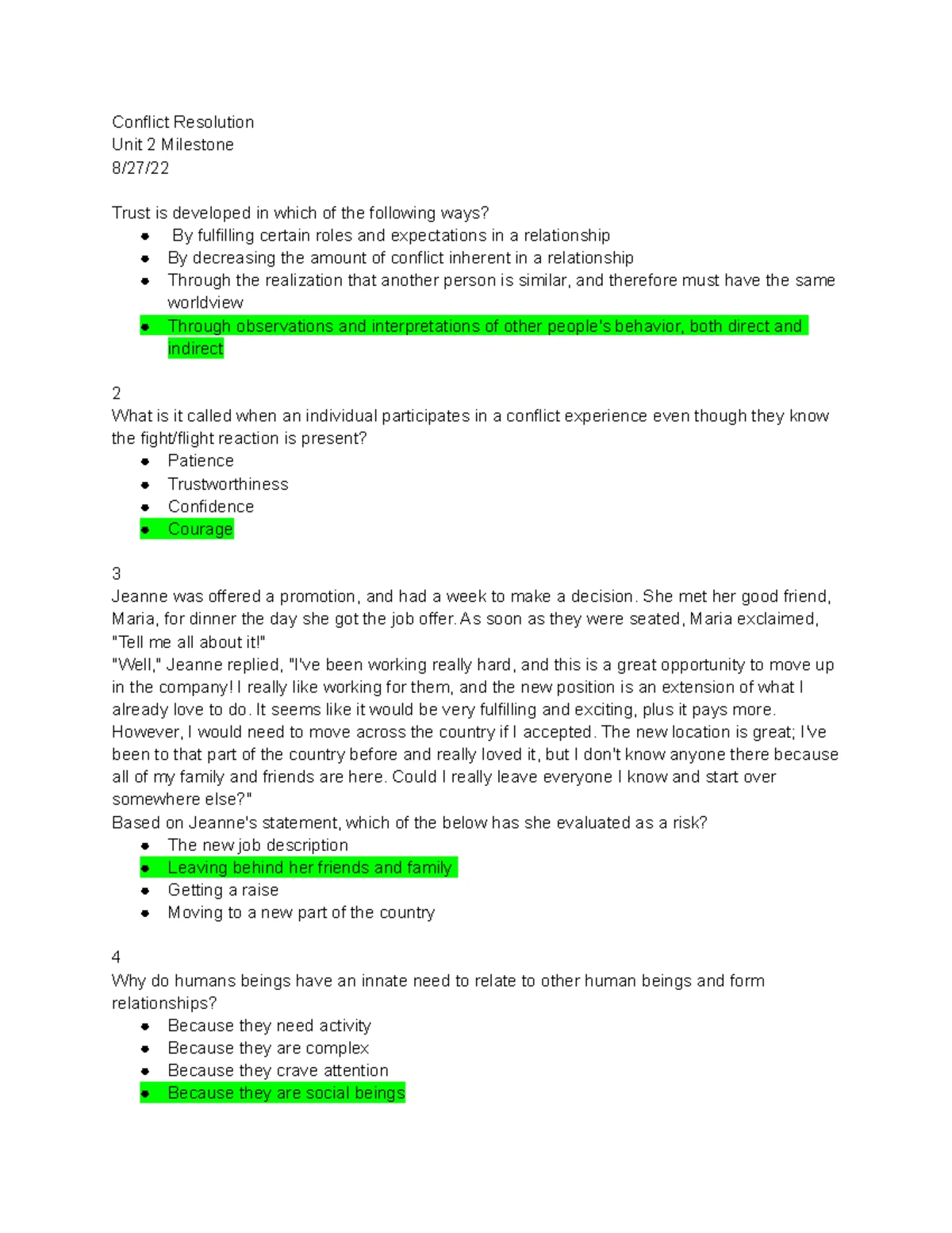 Nutrition Milestone 4: Detailed Study Guide for Unit 4 Concepts - Studocu