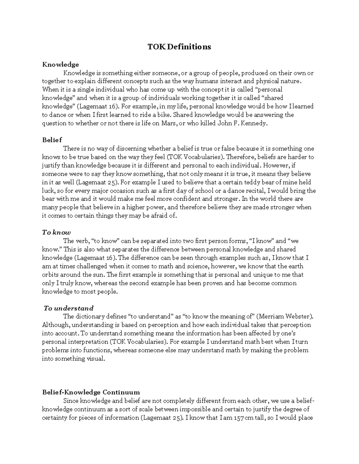 ToK Guide (2022) for the IB diploma - Theory of knowledge guide First ...