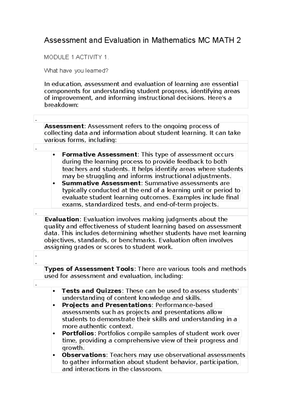 U2A - Urbana and Feliza: Summary and Reflection Notes - Studocu