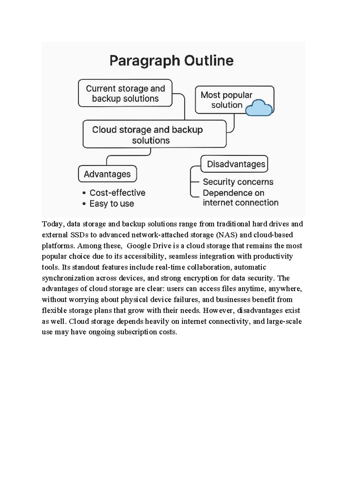 UNIT4 - Overview of Cloud Storage Solutions and Google Drive - Studocu