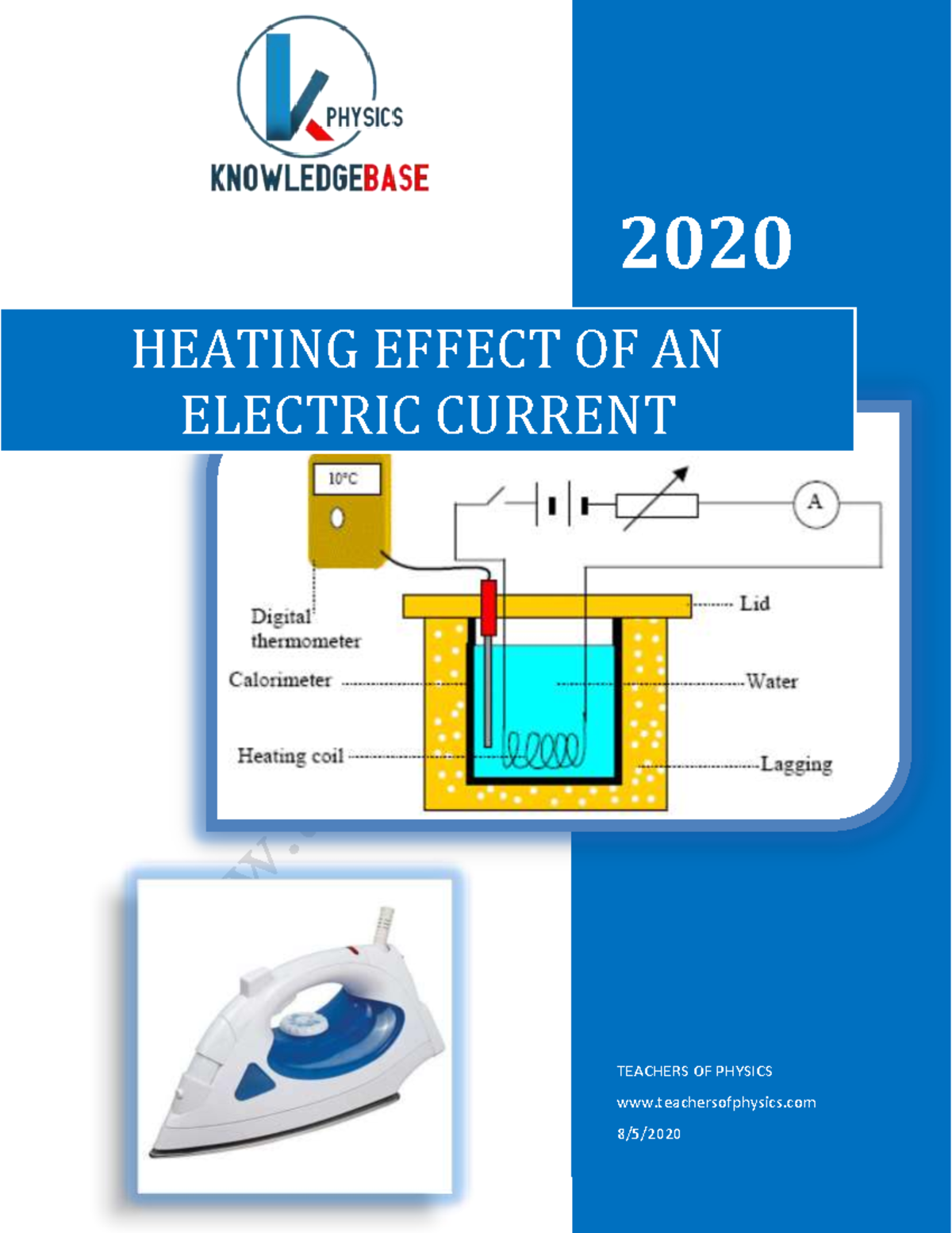 Heating Effect of Electric Current: Physics 1 Study Notes - Studocu