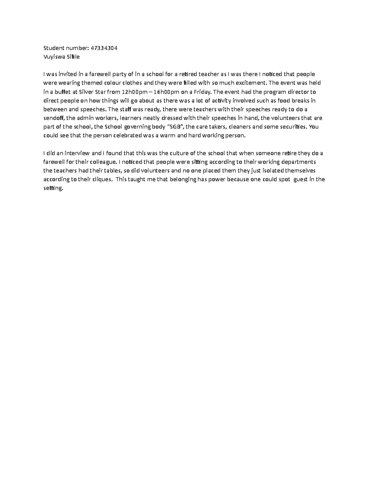 APY1501 Assignment 5 - APY1501(ANTHROPOLOGY IN DIVERSE WORLD). ASSIGNMENT NO:05. UNIQUE NO ...