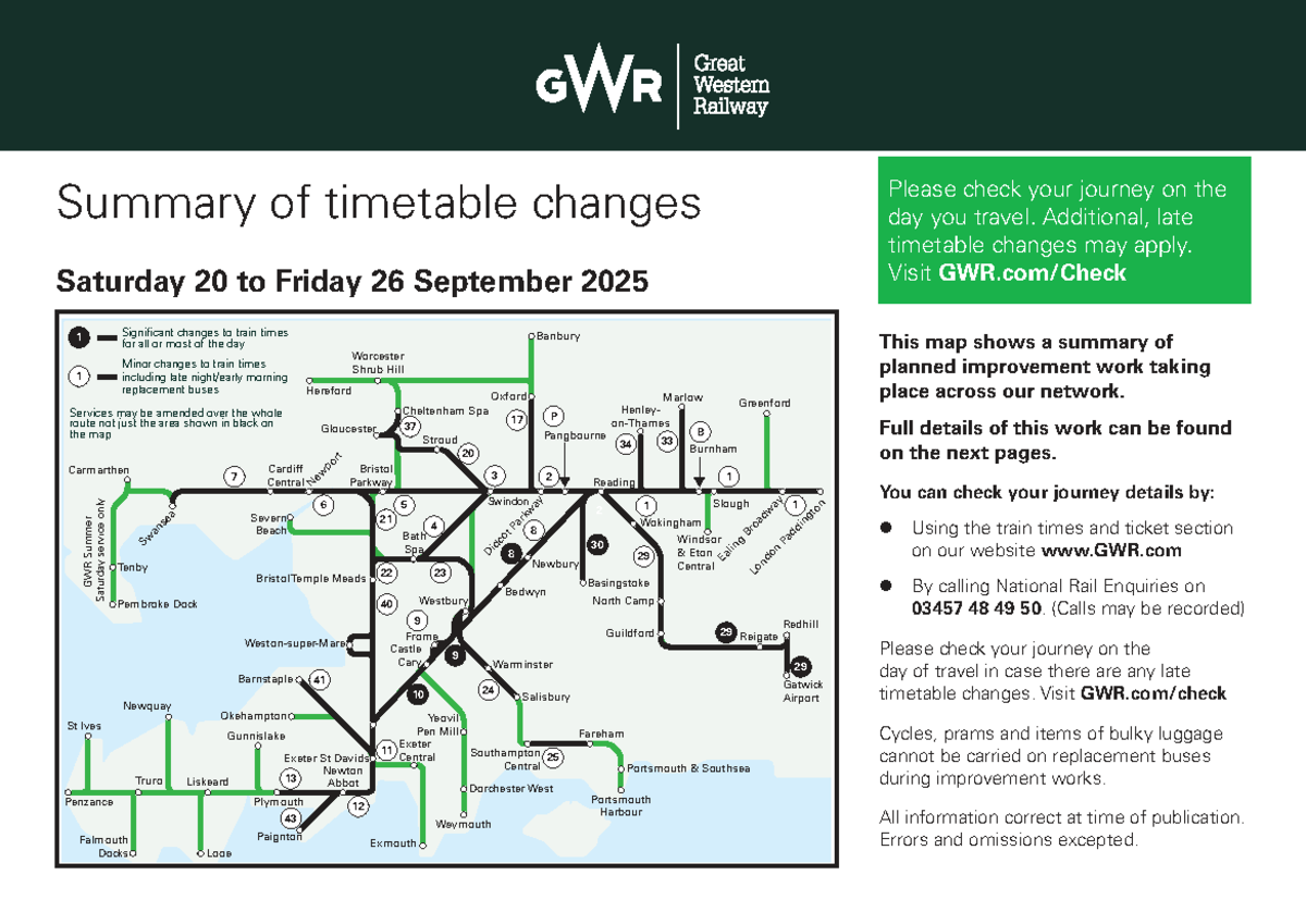 Week 26 Timetable Changes (Sat 20 - Fri 26 Sept 2025) - Studocu