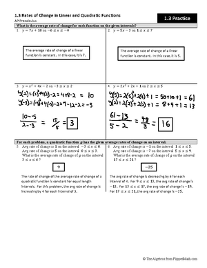 Worksheet A Topic 2.1 Change in arithmetic and geometric sequences - Worksheet A: Topic 2 .1 ...