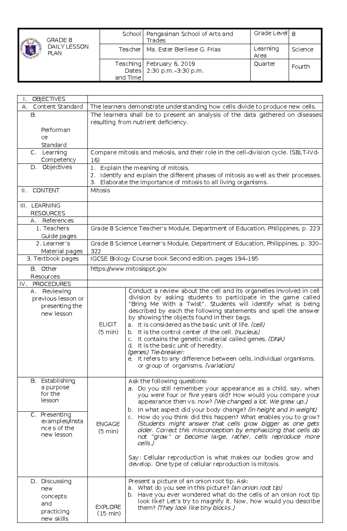 PETA-1-BMI Performance Task: Body Mass Index Data Analysis - Studocu
