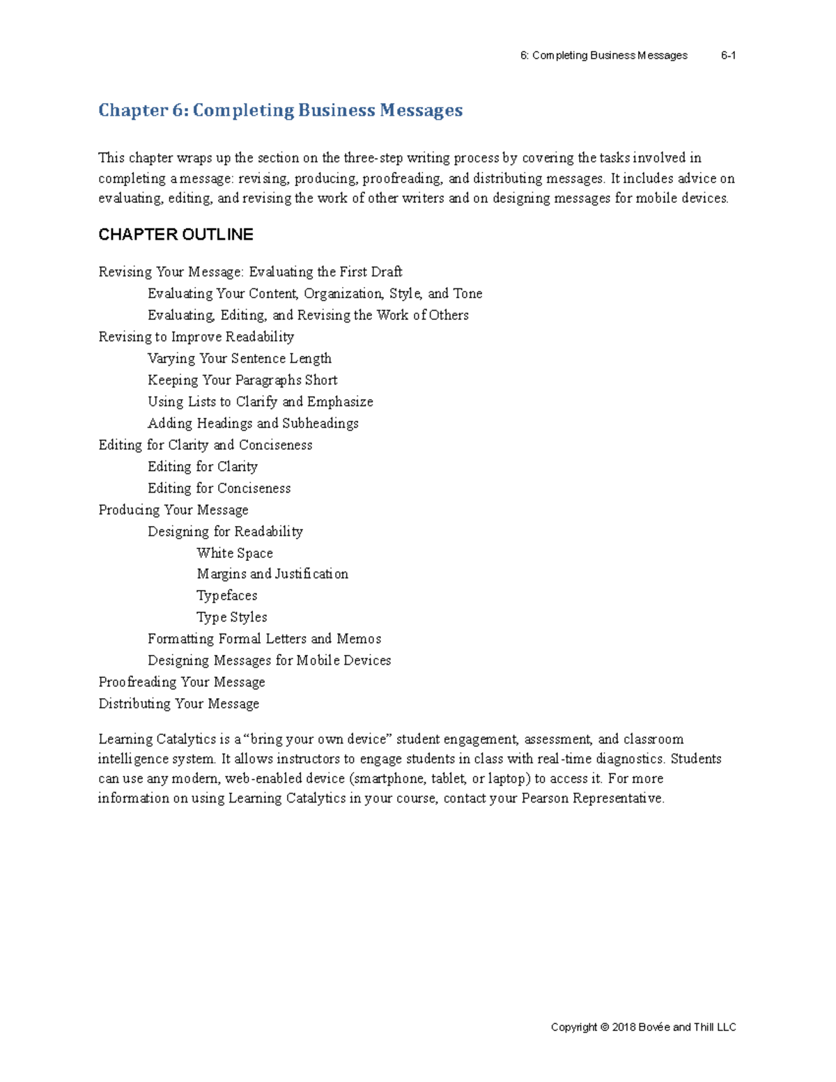 013458130 X CH06 IM - Lecture note Business communication - Chapter 6 ...