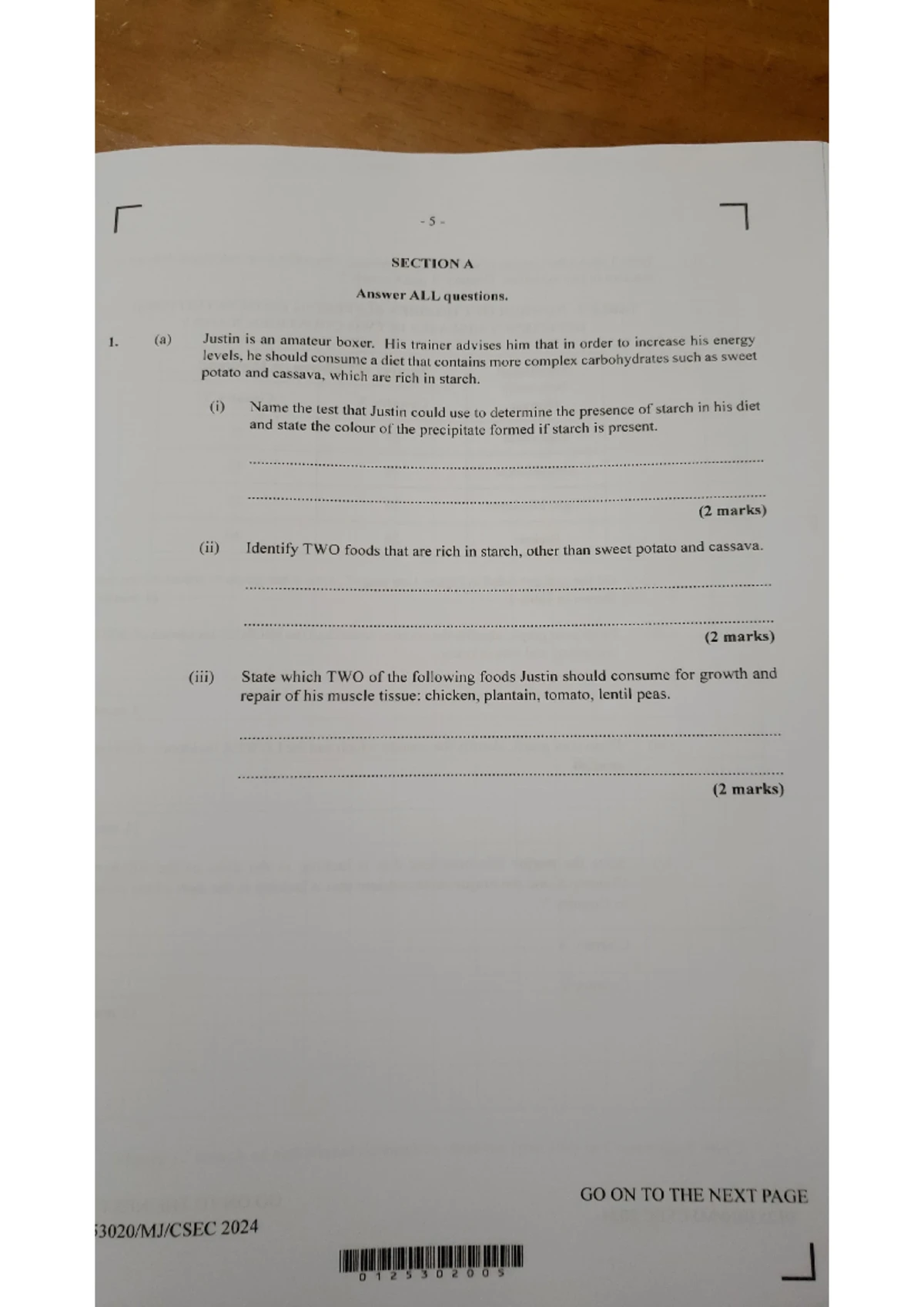 POB P2 - 2024-1 - Past Paper Study Guide for Exam Prep - Studocu