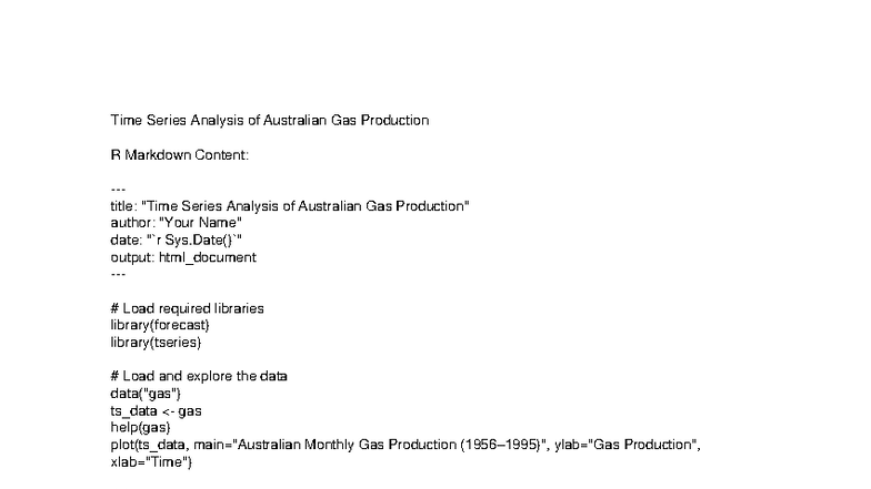 Time Series Analysis - Time serious - Time Series Analysis of ...