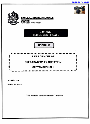 Grade 12 Assessment 3 MEMO - Grade 12 Assessment Informal test 3 ...