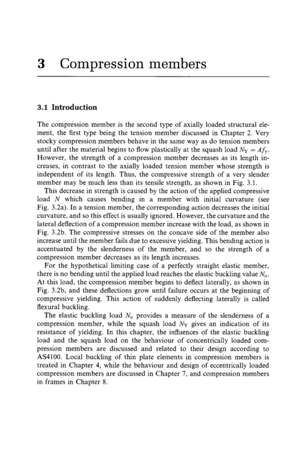 Steels Detailed Notes - 3 Compression members 3 In trod u ction The ...