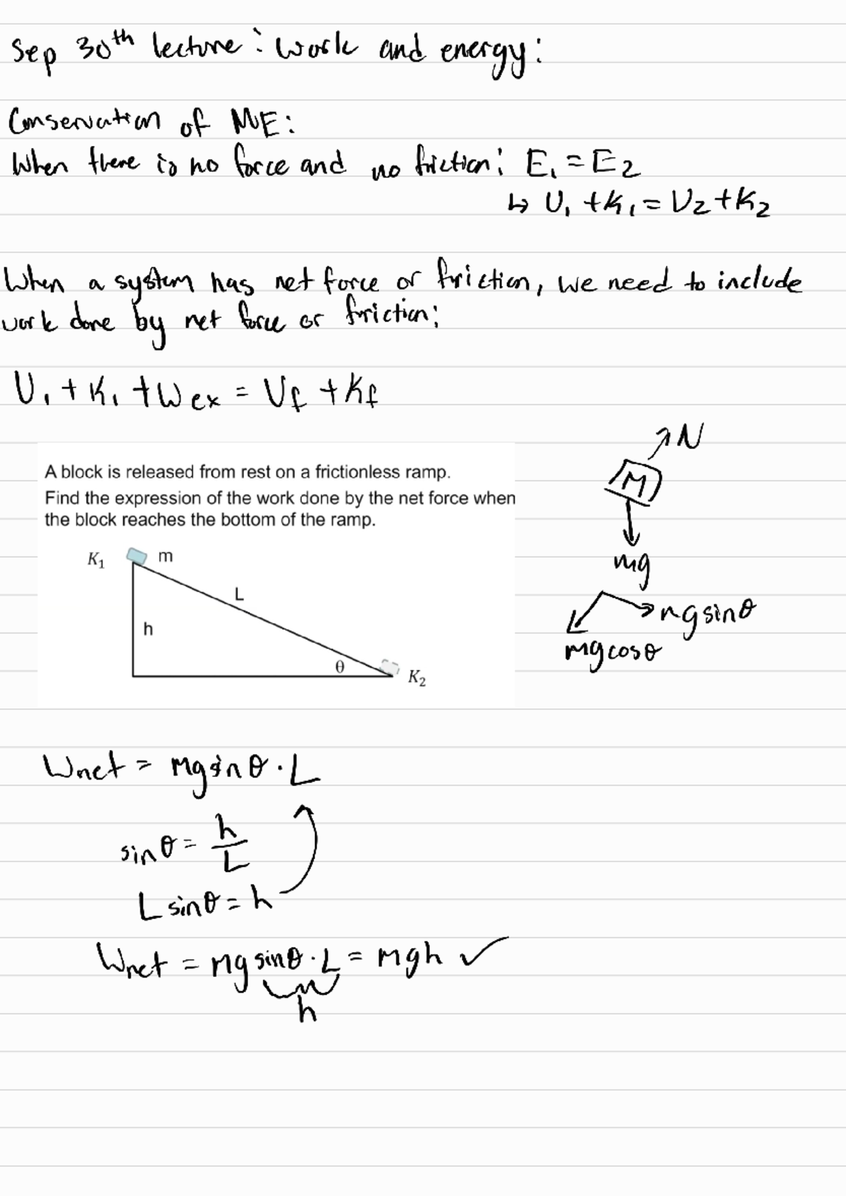 Work and Energy (Physics 101): Practice Problems with Solutions - Studocu