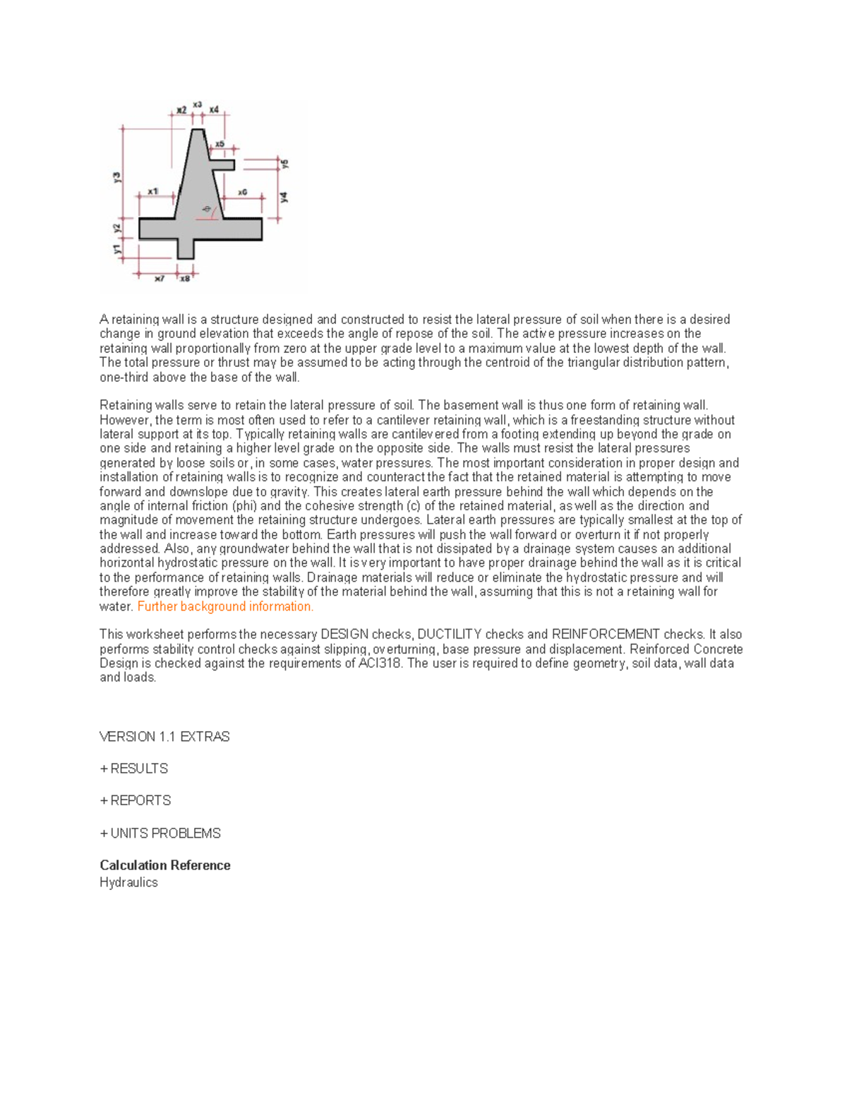 Retaining Wall Design - Key Considerations and Stability Checks - Studocu
