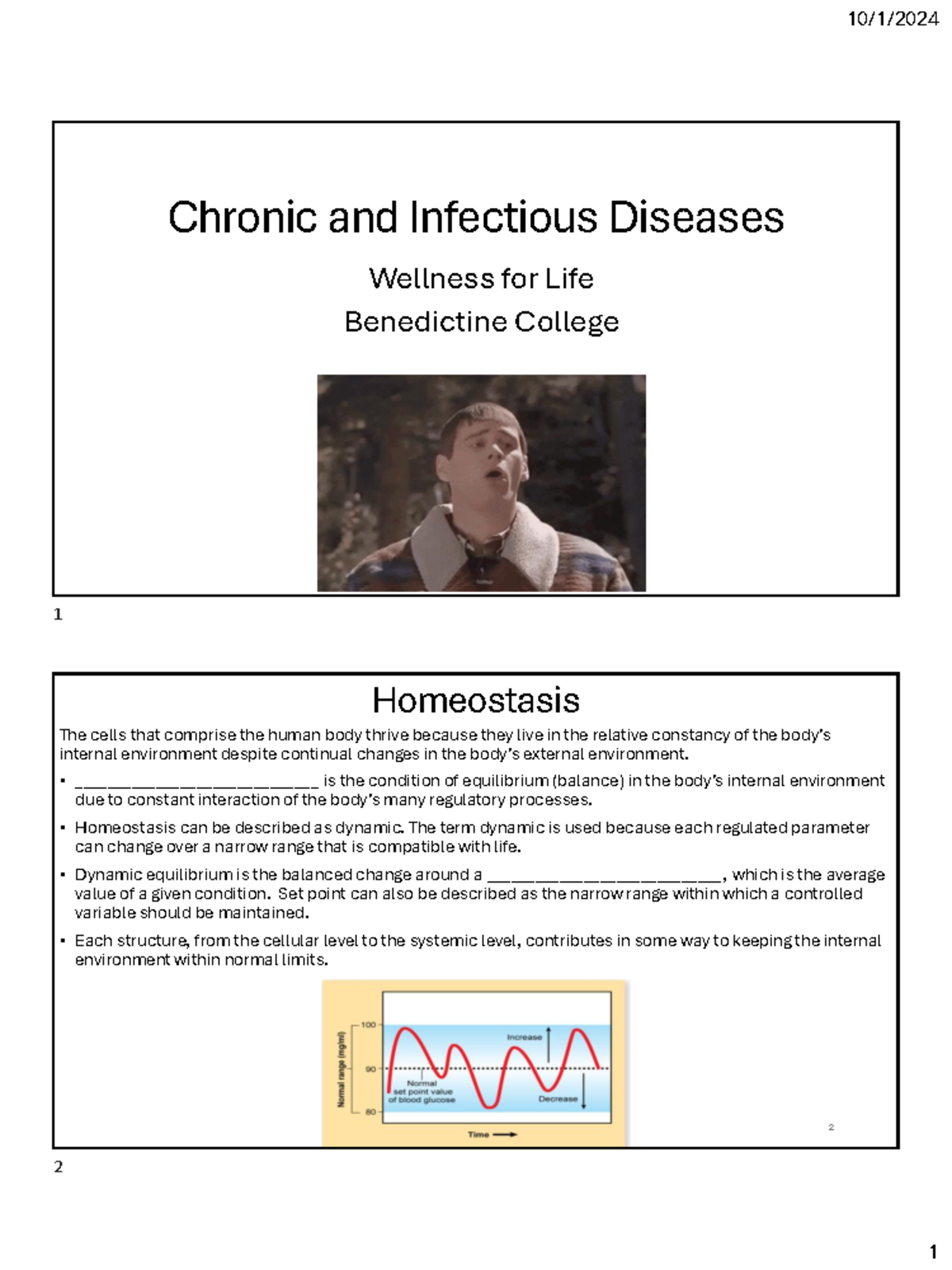 Chronic and Infectious Diseases Lecture Notes (BIOL 101) - Studocu