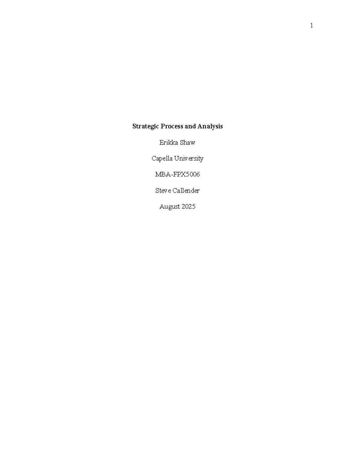 MBA5006 Strategic Process and Analysis: Family Dollar Case Study - Studocu