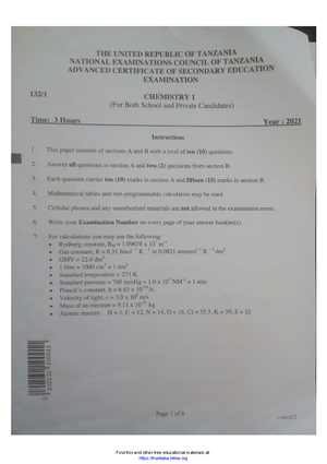 Mark Scheme - Past paper - Question Answer Marks AO Element Notes ...