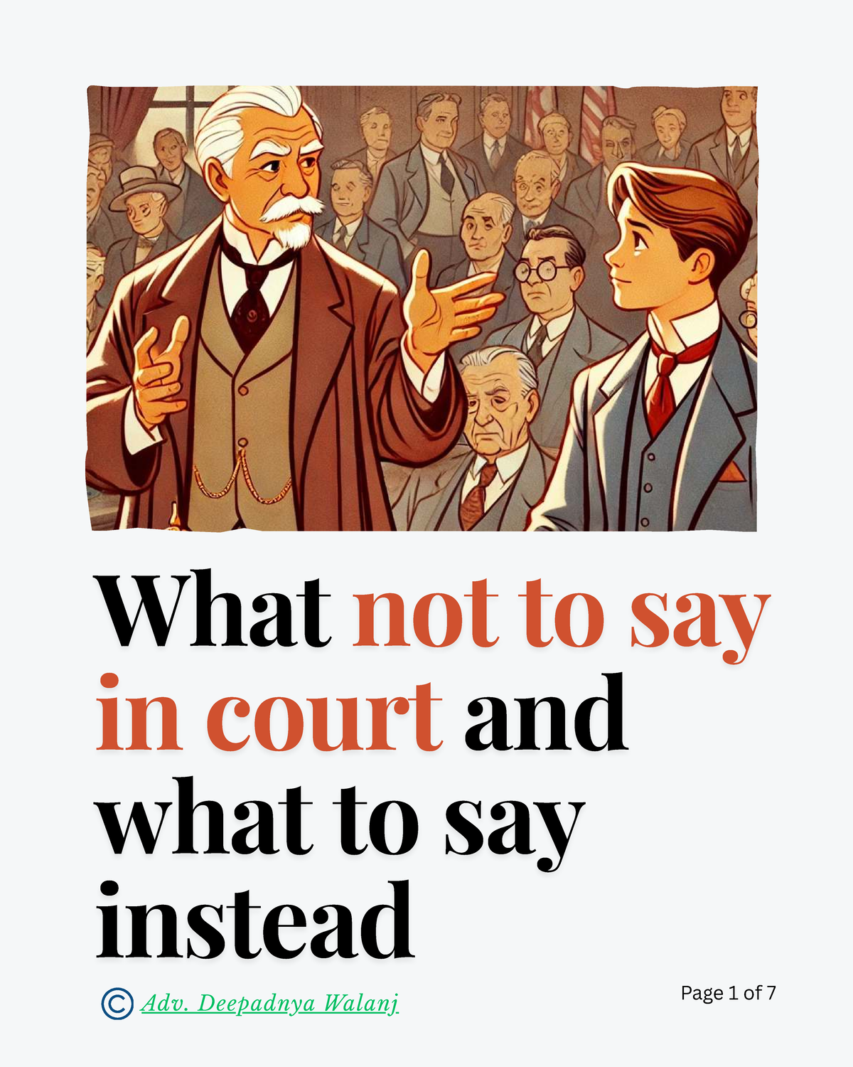 Adv. 101: Courtroom Communication Tips - What to Say & Avoid - Studocu