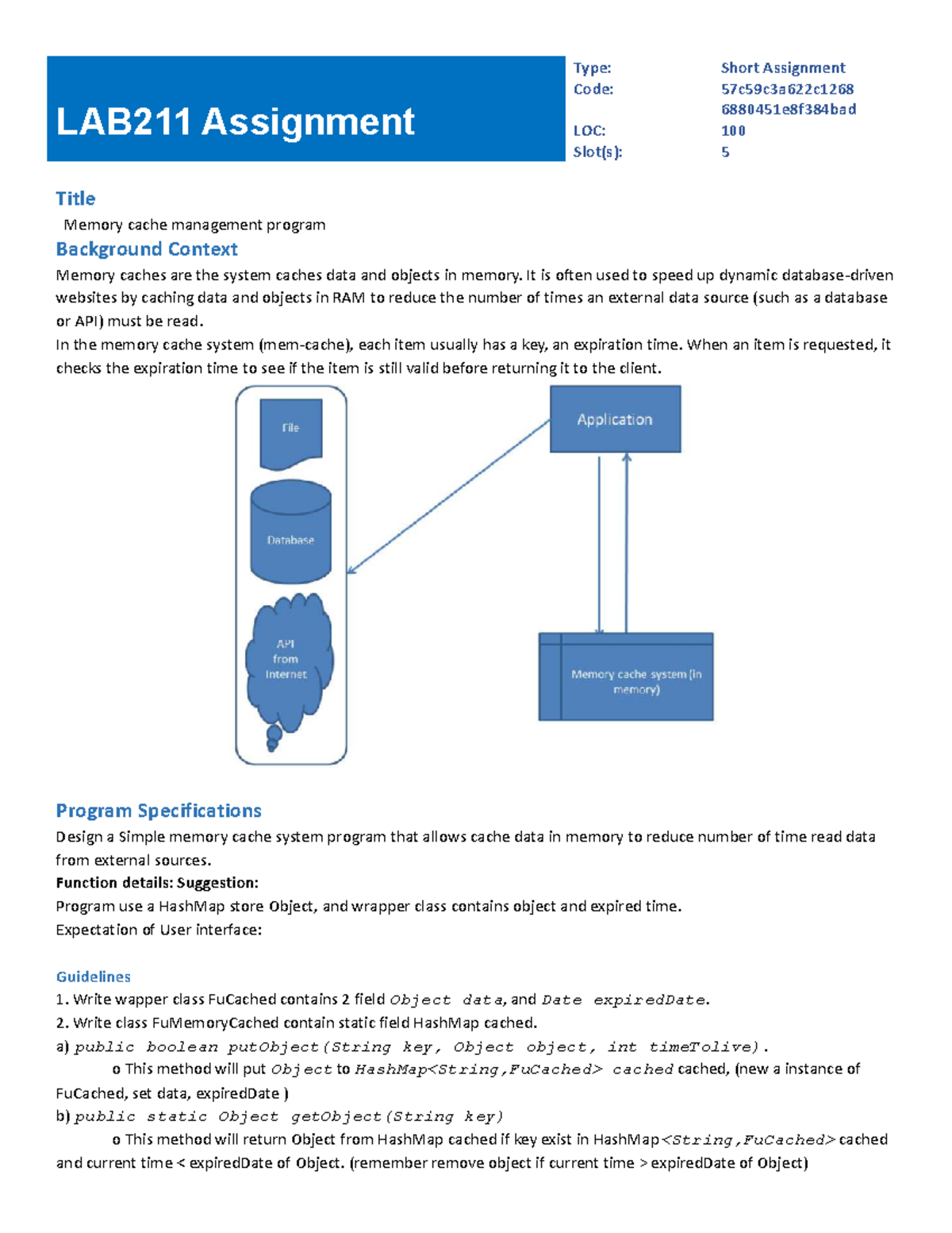 J1Workshop 3 note tham khảo - LAB211 Assignment Type: Short Assignment Code: 57c59c3a622c - Studocu