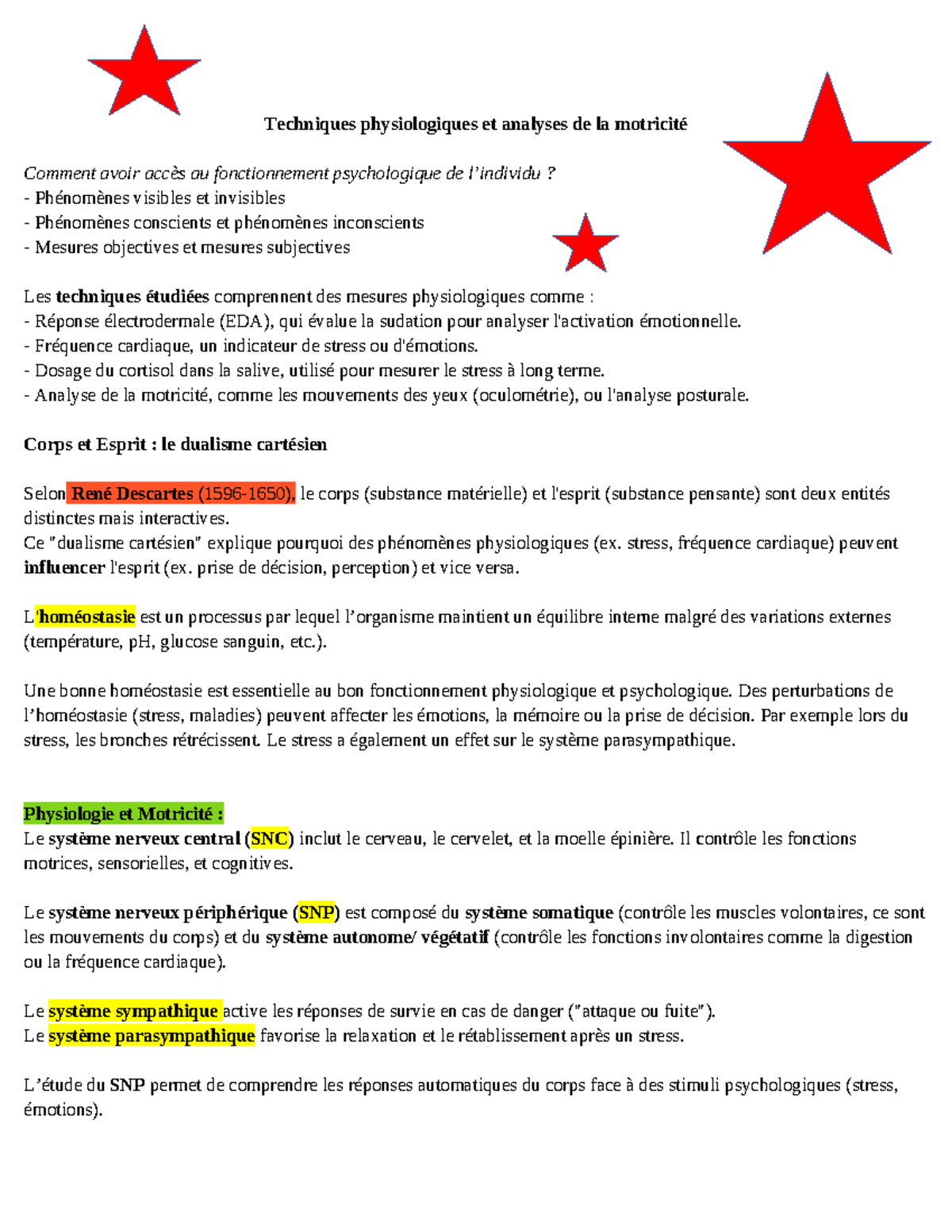 COG TER CM4-5 Techniques et Analyses de la Motricité et Psychologie ...