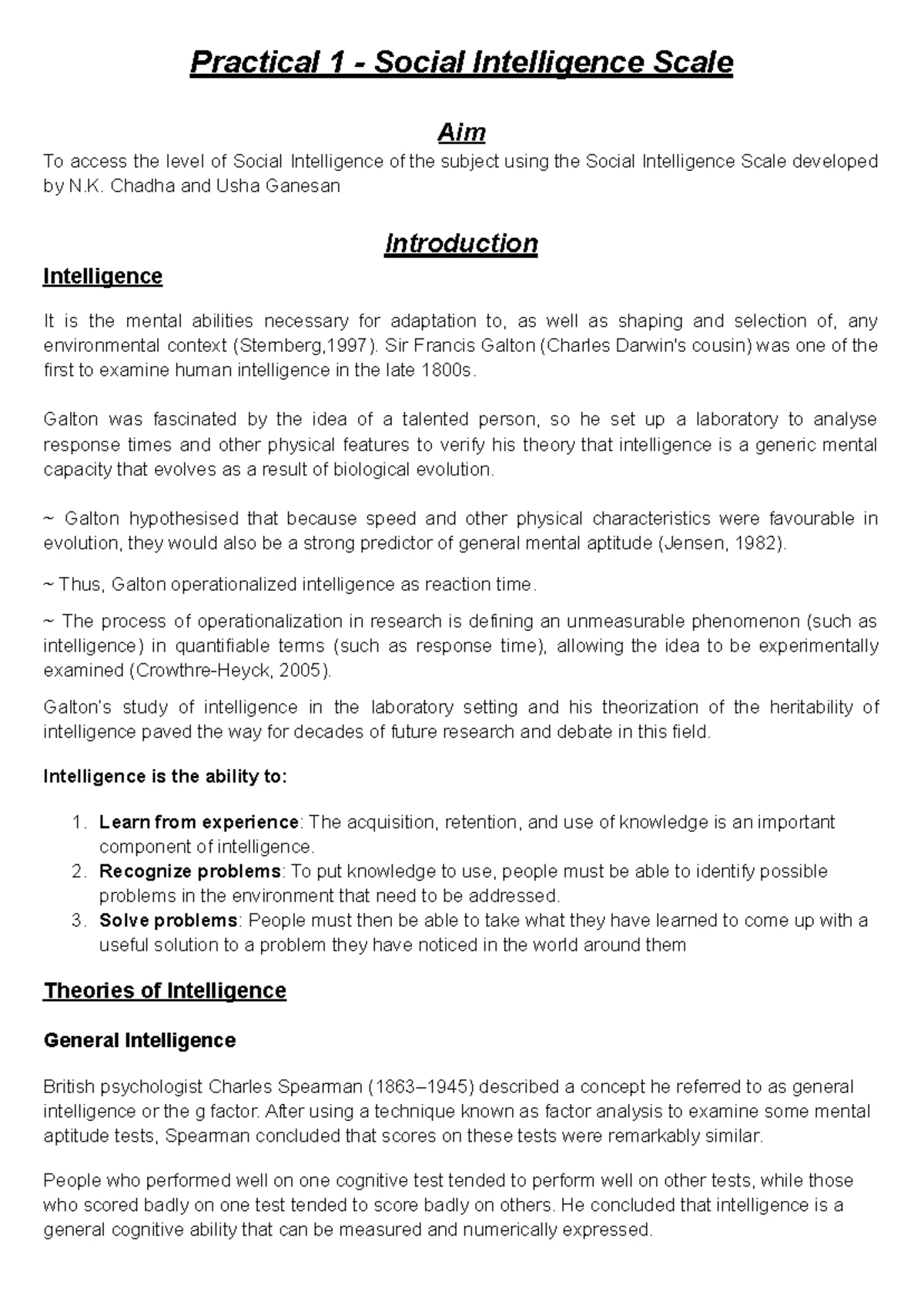 Aggression and Social Influence - Notes for PSY 101 Final Exam - Studocu