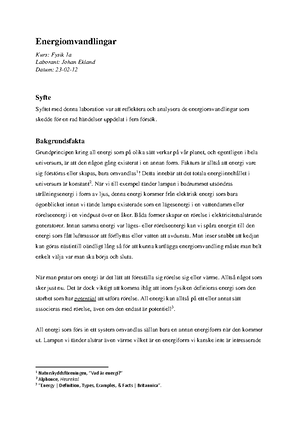 Fysik 1 laboration 5 hermods - Halveringstid Kurs : Fysik 1a Laborant ...