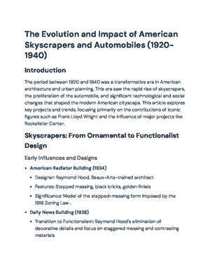Postcolonial Architecture and Modernism (1940-1970) Overview ...