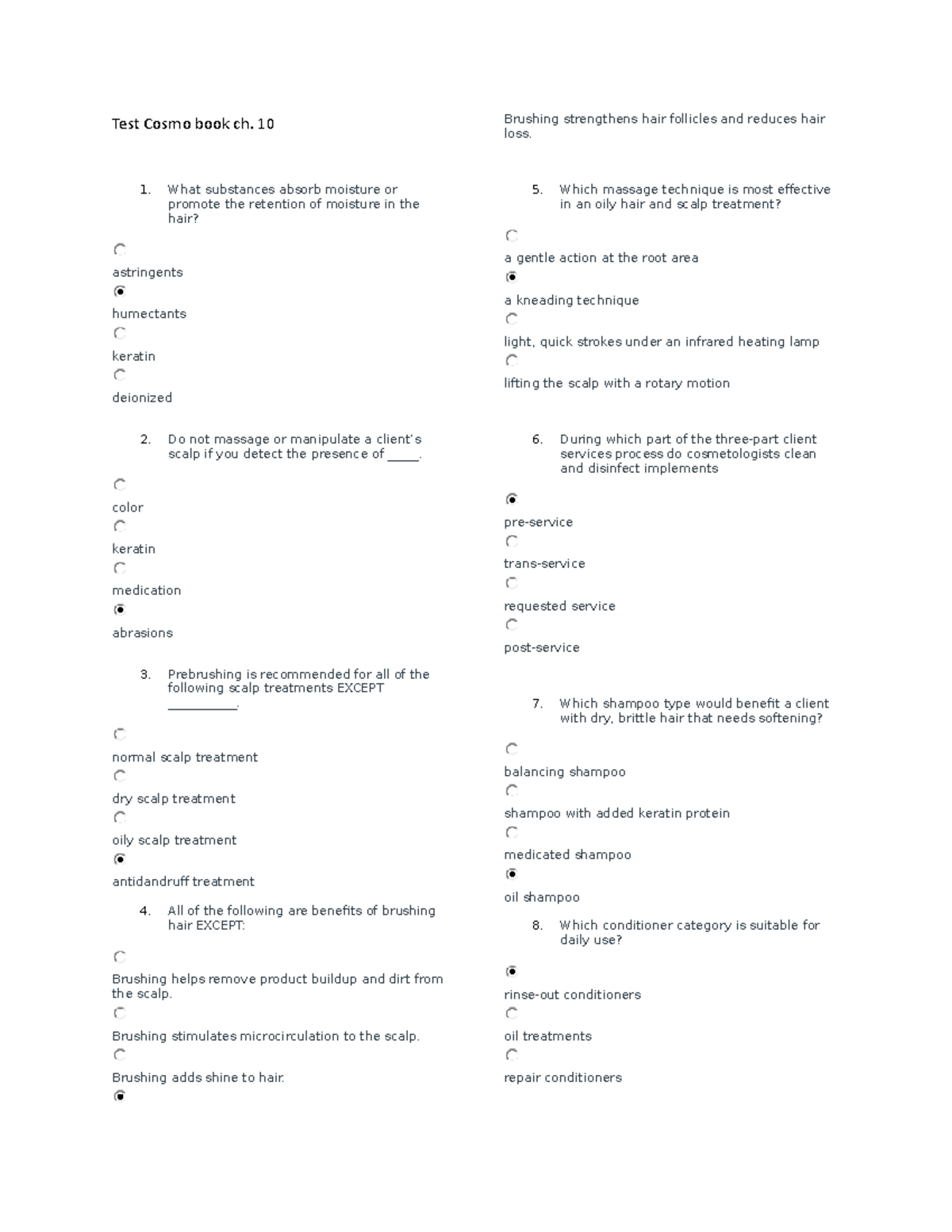 Cosmo CST 101 - Chapter 10 Test Review Notes for Students - Studocu