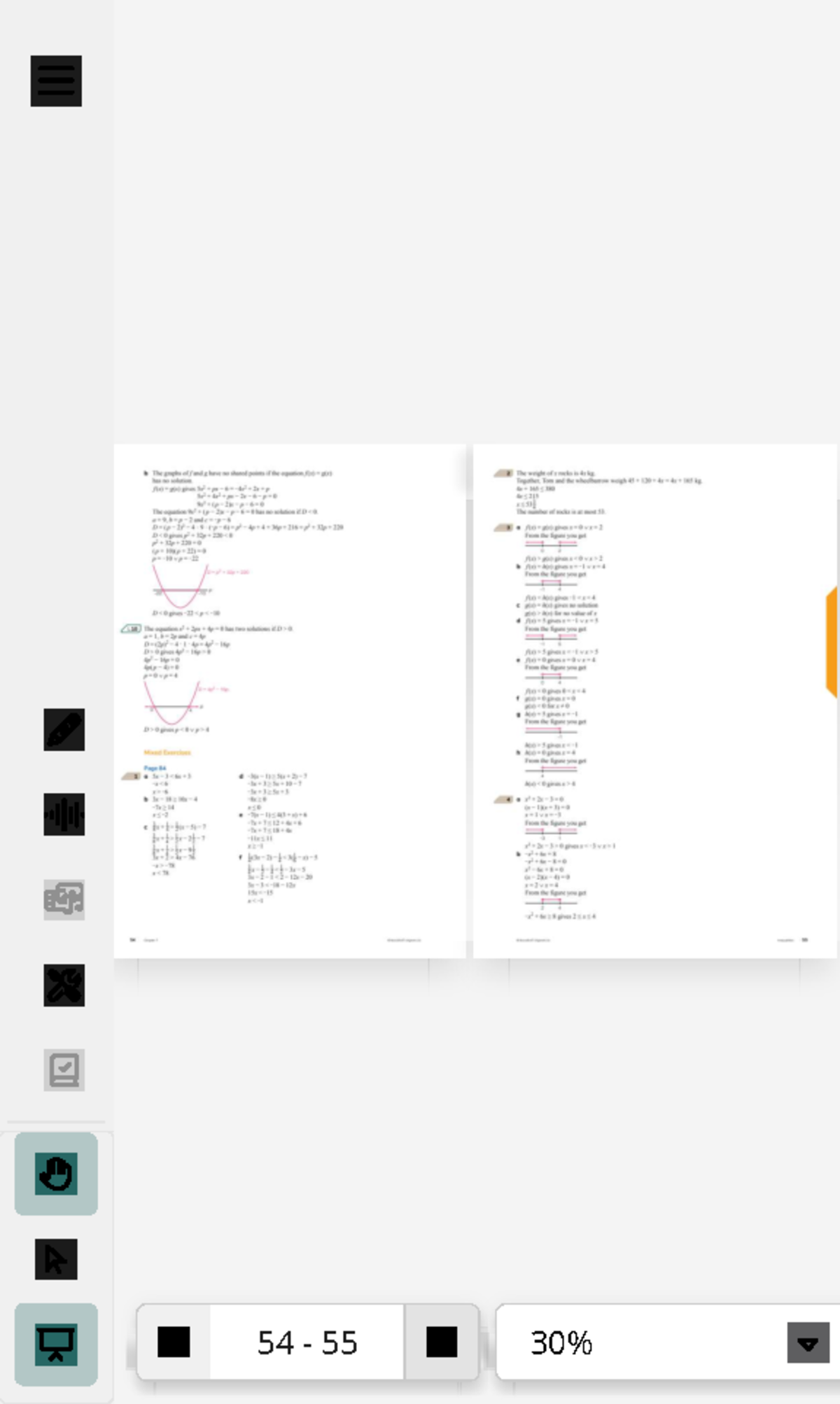 Mixed Exercises on Graphs and Equations (Course Code: DLE) - Studeersnel