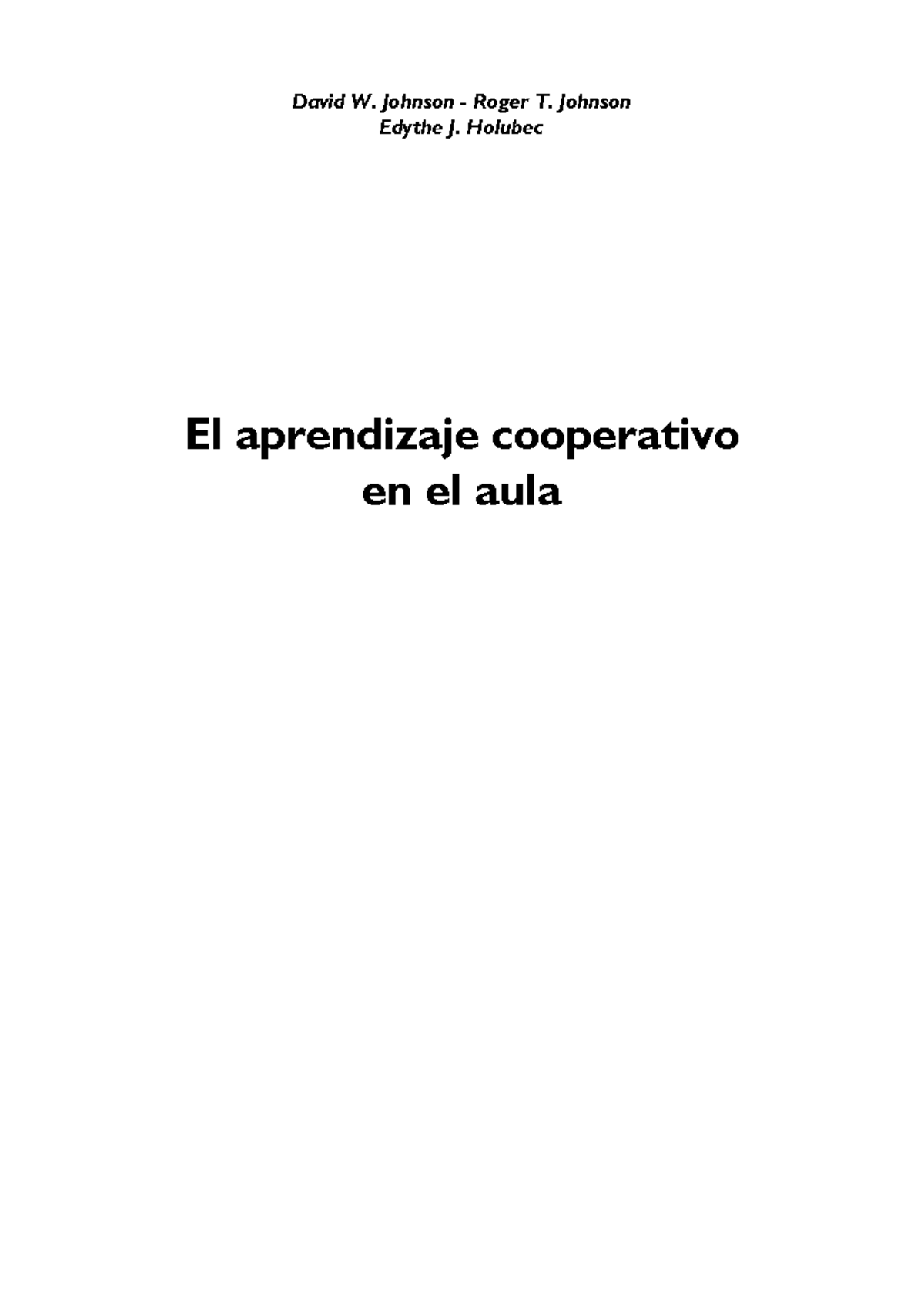 1626-2019-03-15- Johnson Estrategias para el Aprendizaje Cooperativo en ...