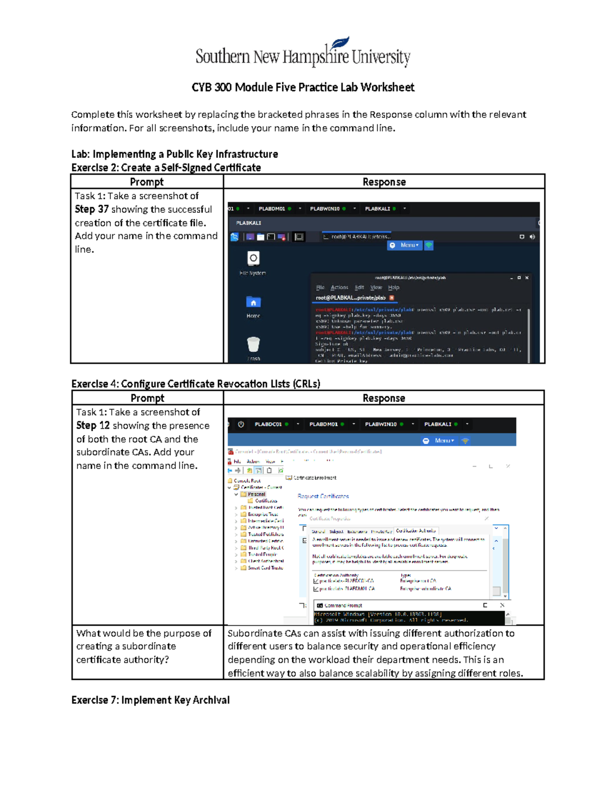 Arjun Malhotra CYB 300 Module Five Practice Lab 5 - CYB 300 Module Five ...