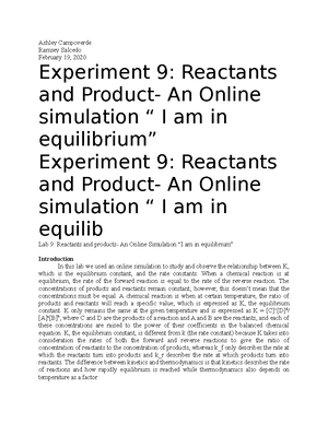 Acid Base Titration - Chemistry 1210 Lab report containing an abstract ...
