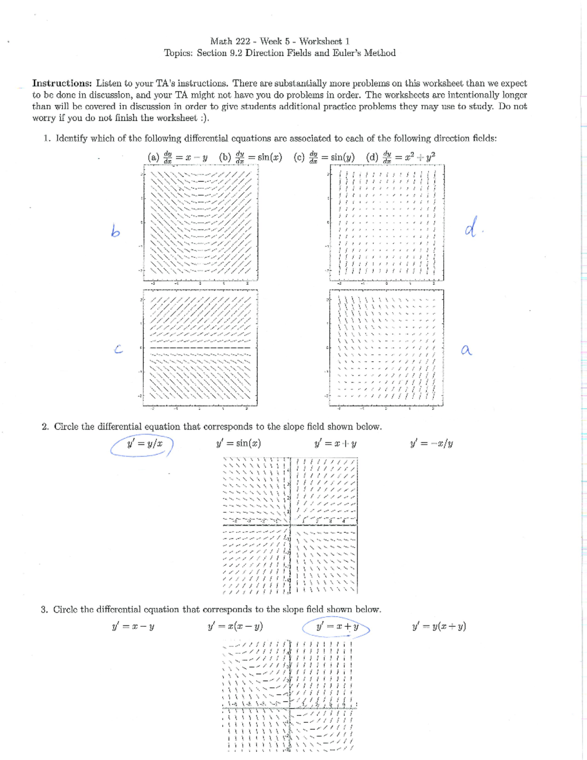 222-Wk5.1-Sec9.2 Solutions and Explanations for Week 5 Assignments ...