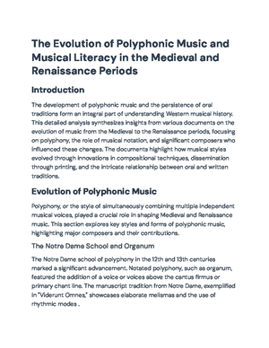 Cyclic Mass (MUS 301): Key Composers & Innovations in Renaissance Music ...