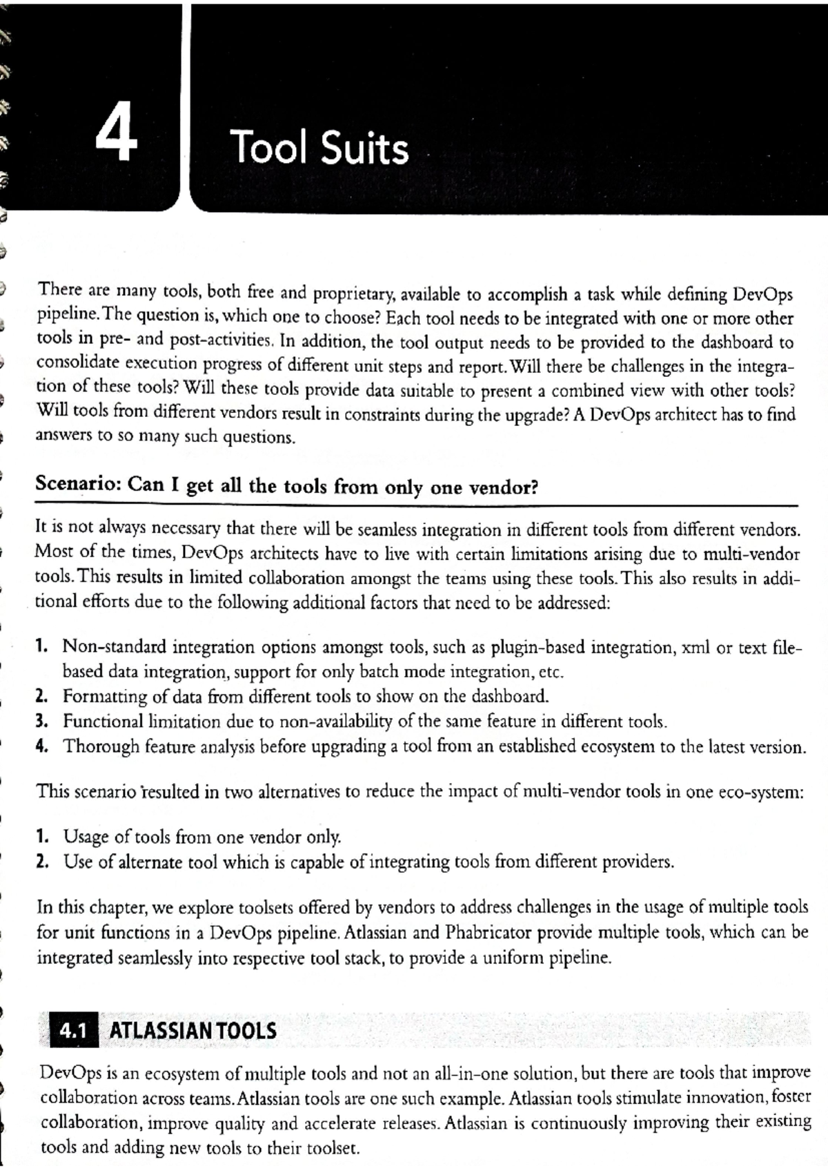 DevOps - Unit 5: Exploring Tool Suites and Integration Challenges - Studocu