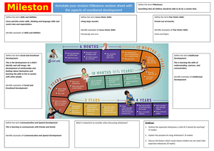 Unit 3.13 Additonal needs - Unit 3. Support children with additional ...