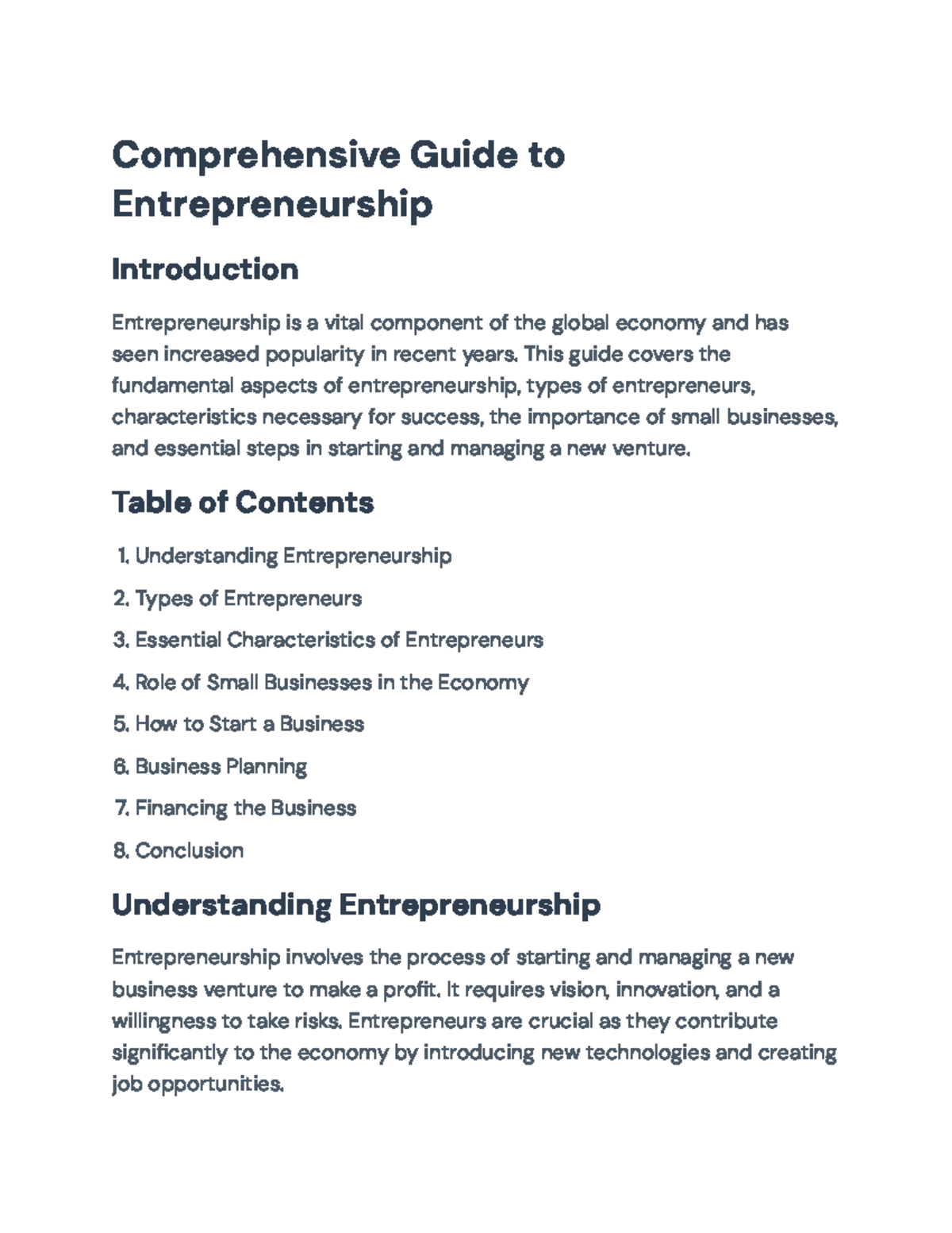 Comprehensive Entrepreneurship Guide: Steps, Traits & Importance ...