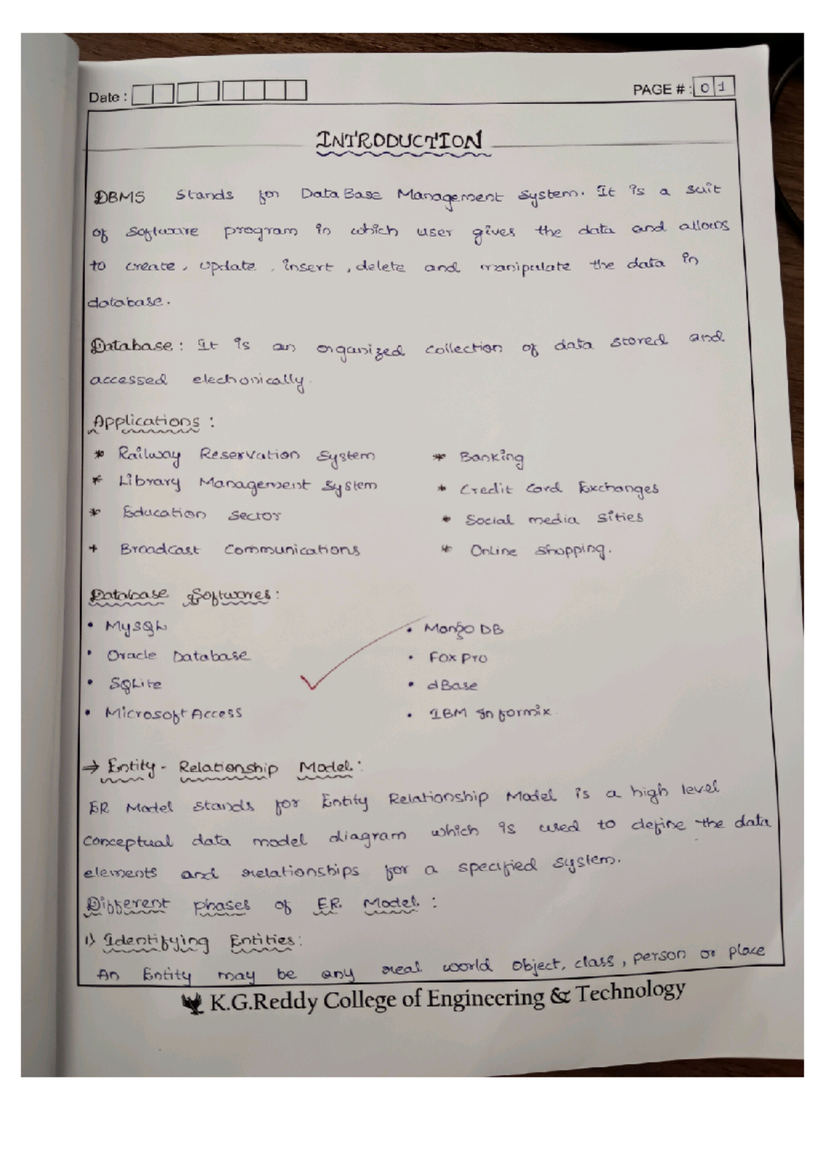 Dbms Concepts And Applications A Comprehensive Overview Kgr Dbms