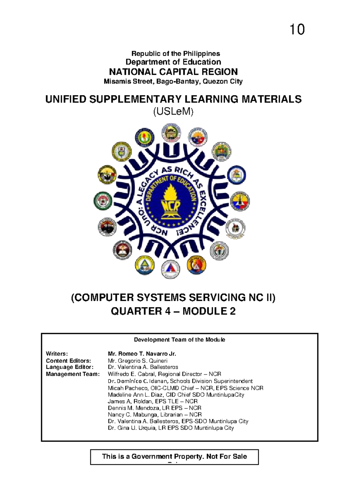 PC Maintenance: Cleaning Computer System - USLeM CSS10 Q4 Module 2 ...