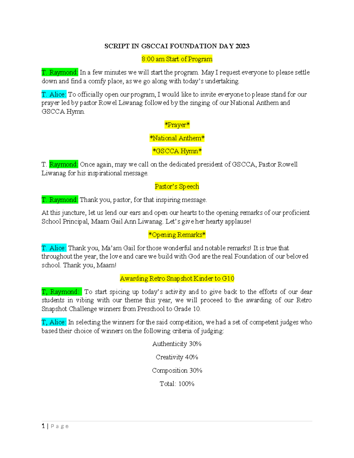 Retro-script-period - Summary Accontancy - SCRIPT IN GSCCAI FOUNDATION ...