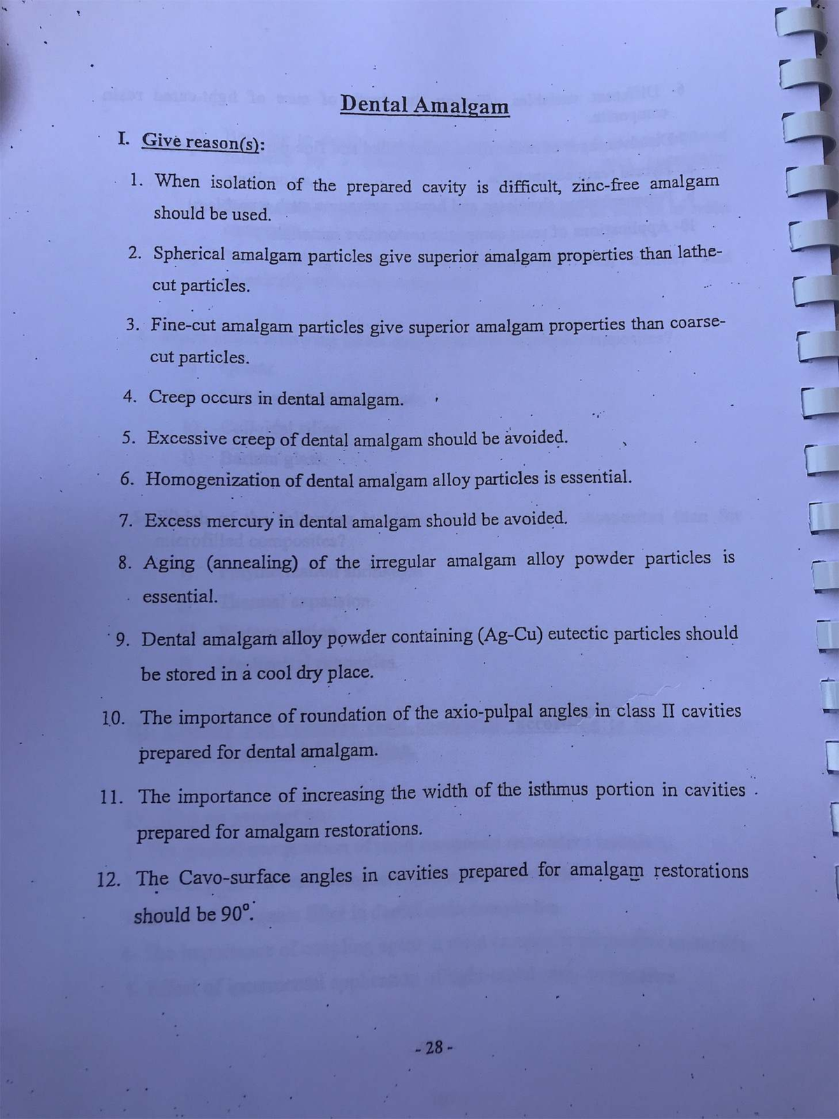 Dental Amalgam and Cement: Key Properties and Considerations (DENT 101 ...