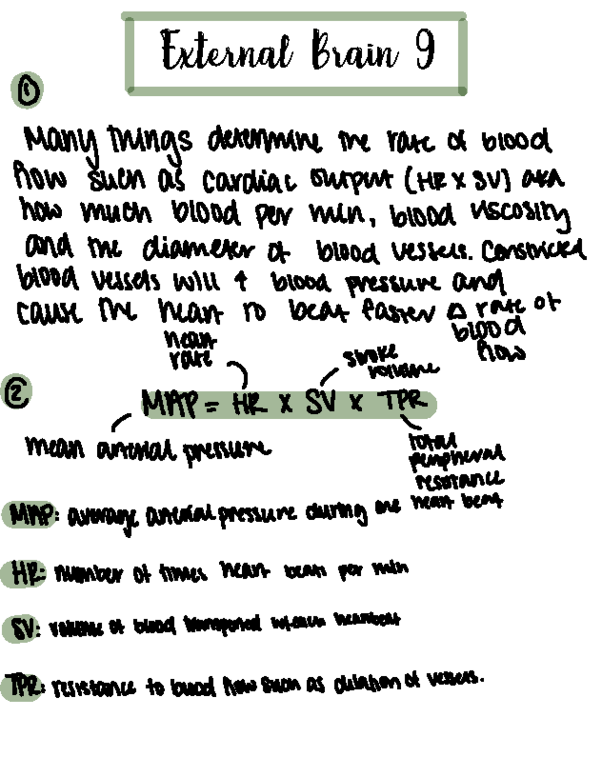 External Brain 9 - Constricted blood Ve s s e l s ####### will 4 blood ...