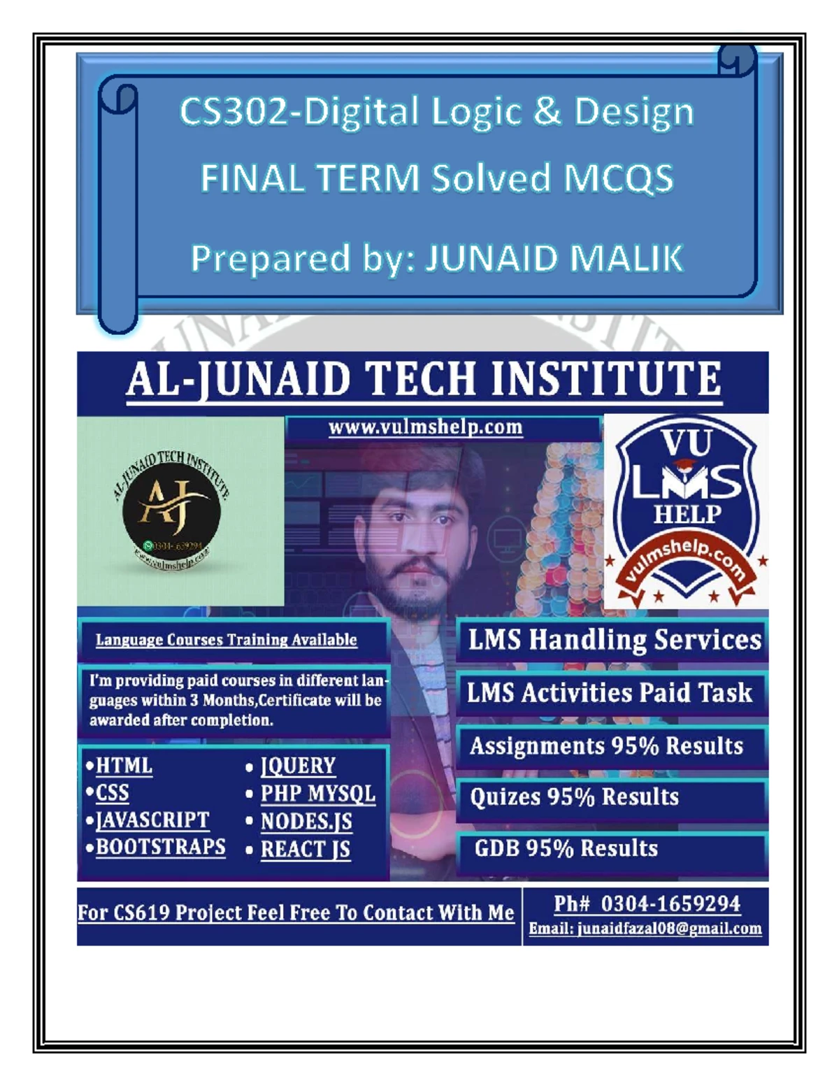 Cs302 Quiz Solved For Mid Term Quiz For Mid Term Exam Solved Question