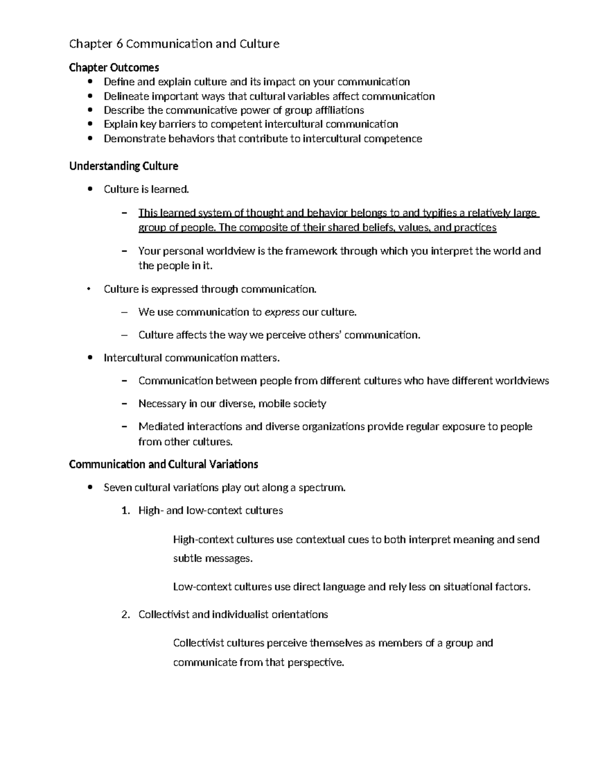 Intercultural Communication Insights: Chapter 6 Overview and Key ...