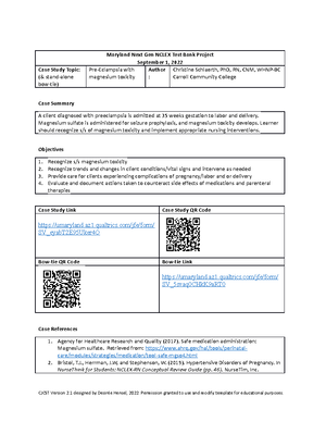 Preeclampsia - ACTIVE LEARNING TEMPLATES THERAPEUTIC PROCEDURE A System ...