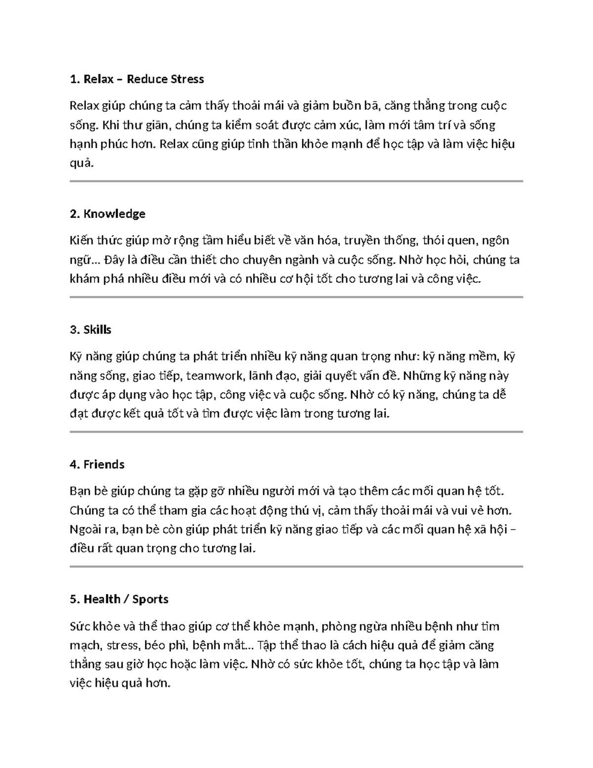 8 Key Concepts for VSTEP Exam Preparation - Studocu