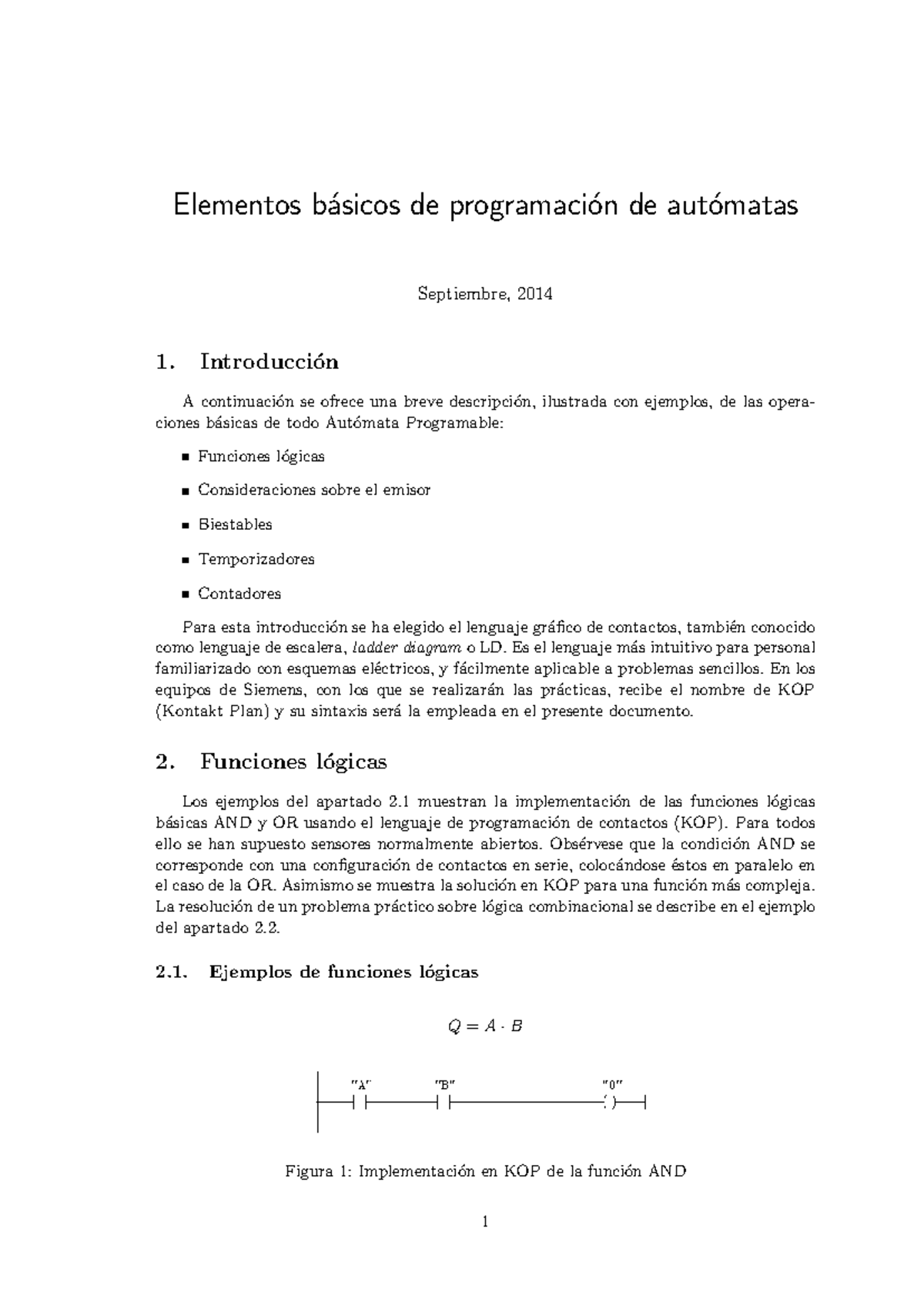 Elementos Básicos de Programación de Autómatas TIA - Studocu