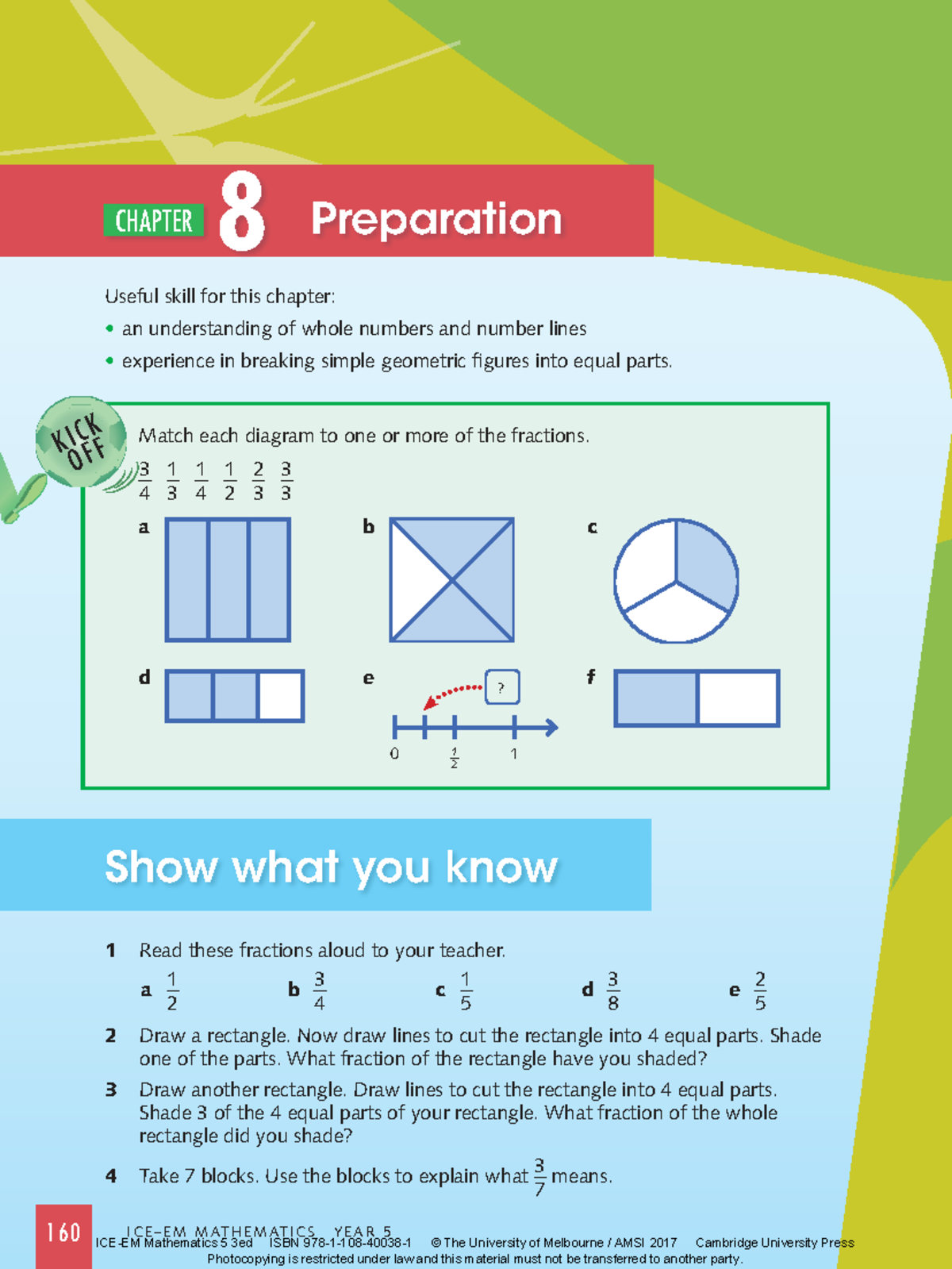ICE-EM Mathematics Year 5 Chapter 8: Understanding Fractions - Studocu