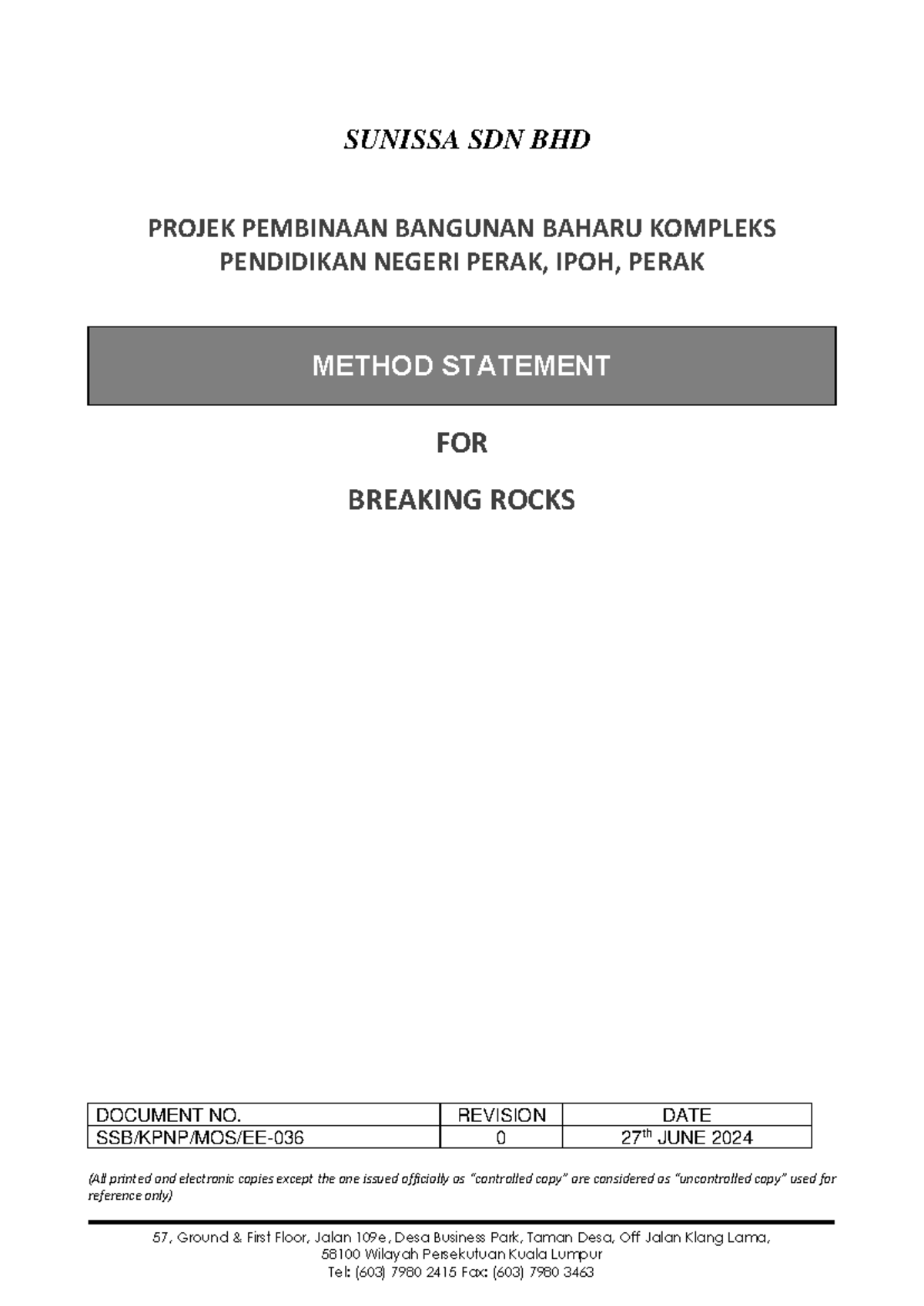 MOS FOR Breaking Rocks - for assignment purpose - 57, Ground & First ...