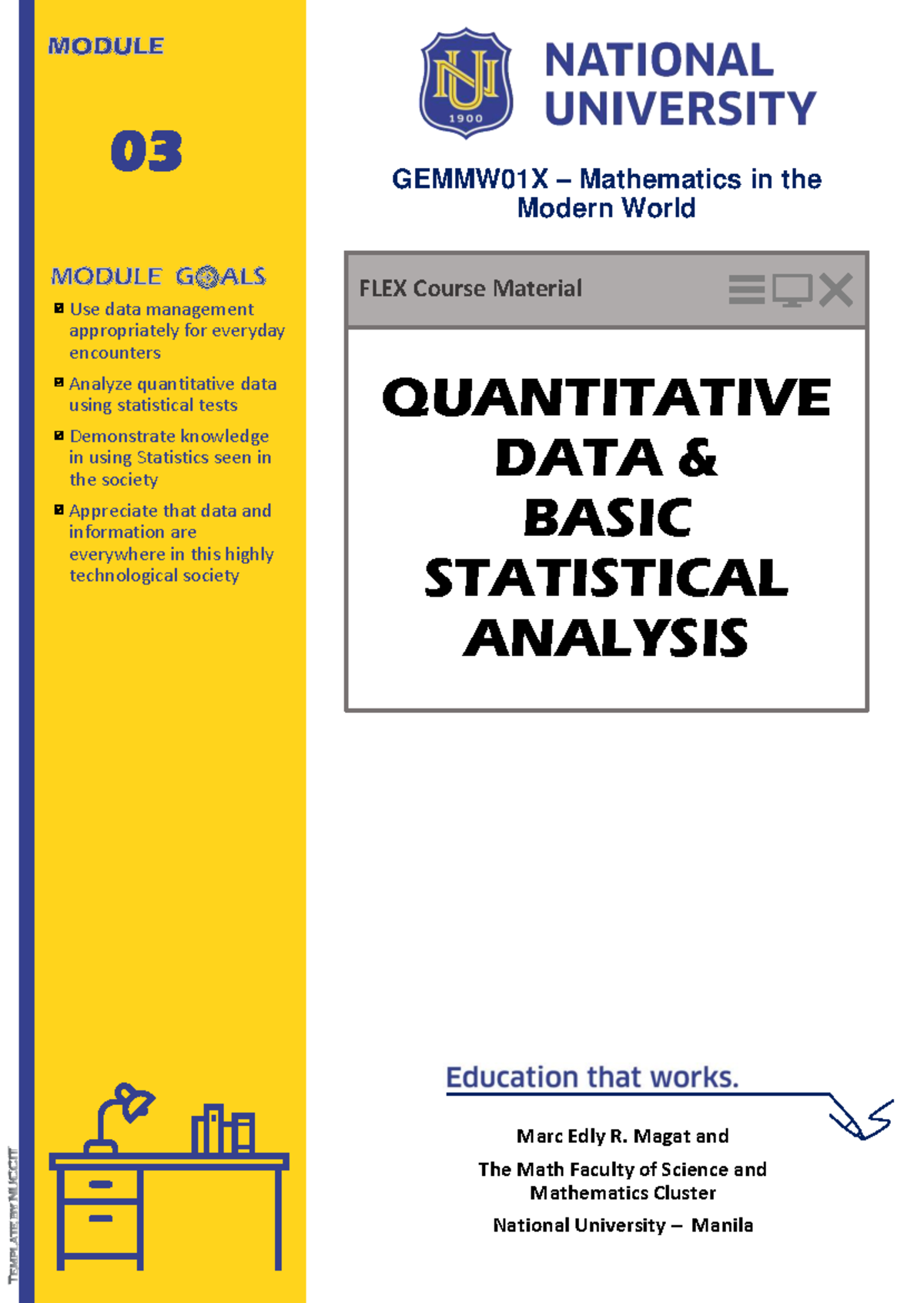 CM 5 - Data Management & Basic Statistical Analysis Notes - Studocu