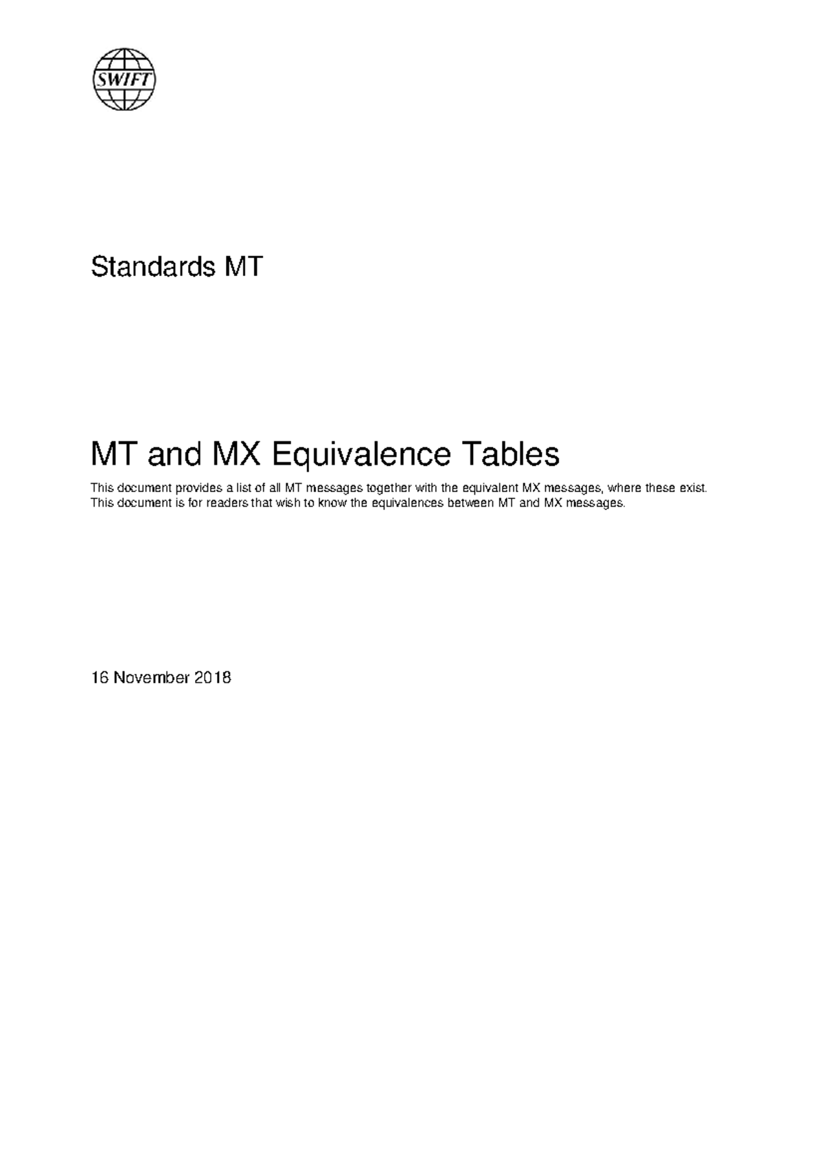 MT & MX Equivalence Tables: Comprehensive Reference Guide - Studocu